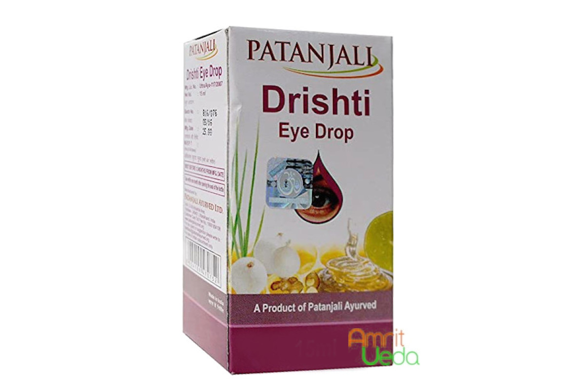 Глазные капли Дришти Патанджали (Eye drops Drishti Patanjali), 10 мл ...