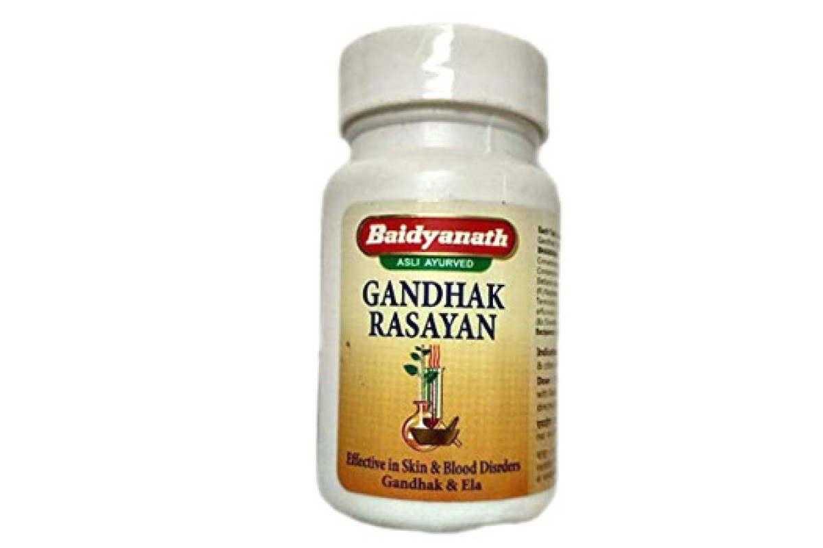 Гандхак расаяна Байдьянатх (Gandhak Rasayana Baidyanath), 40 таблеток ...